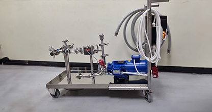 Mobile Decanting Unit For Wastewater - Tapflo Pumps UK