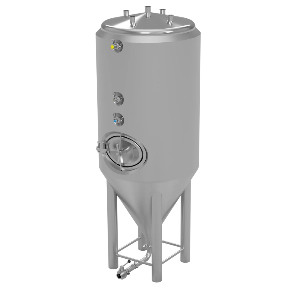 1000L Insulated Conical High Angle Tank - Tapflo UK