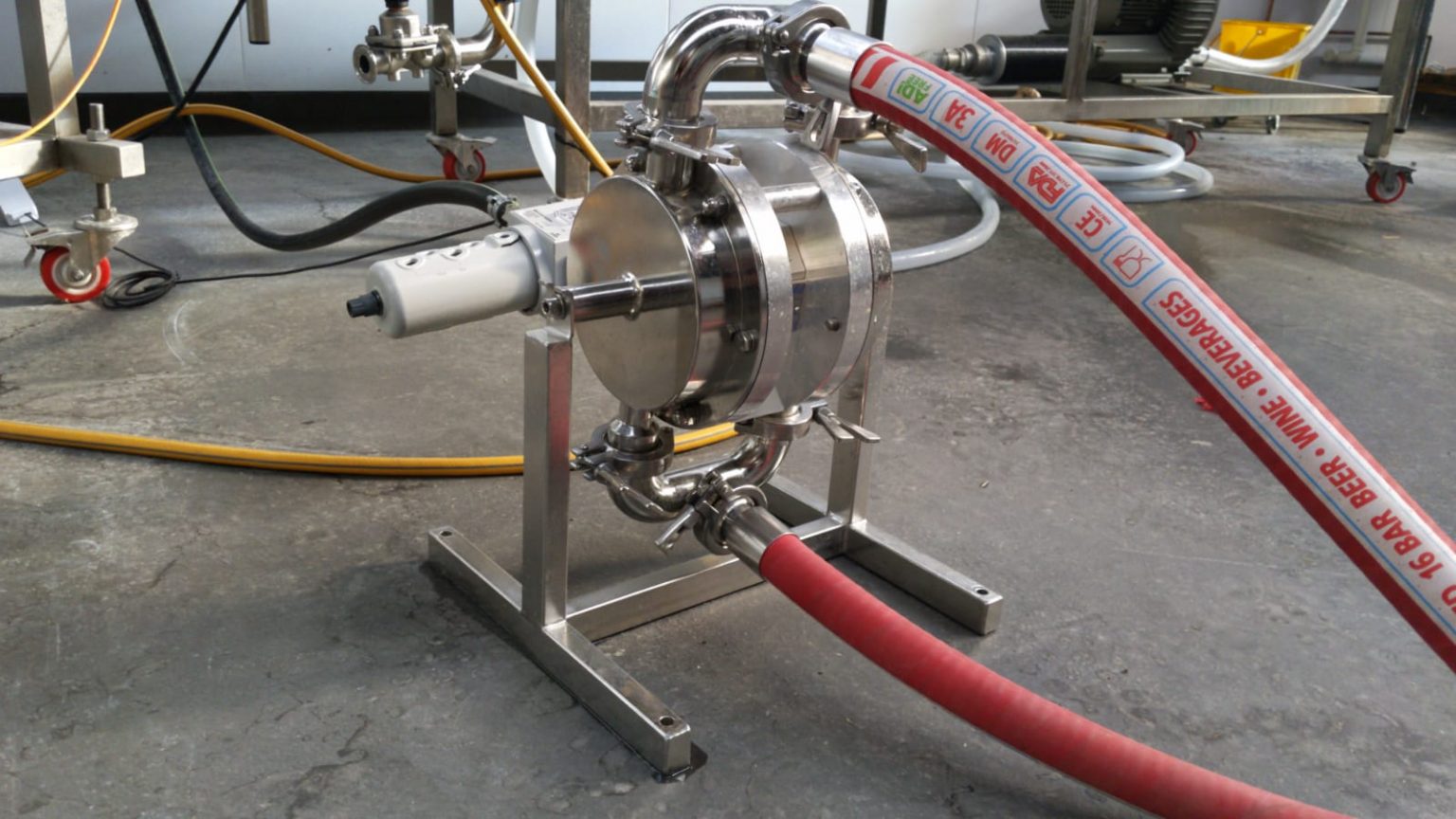 Hygienic Pump Solution For Beverages Case Study - Tapflo UK