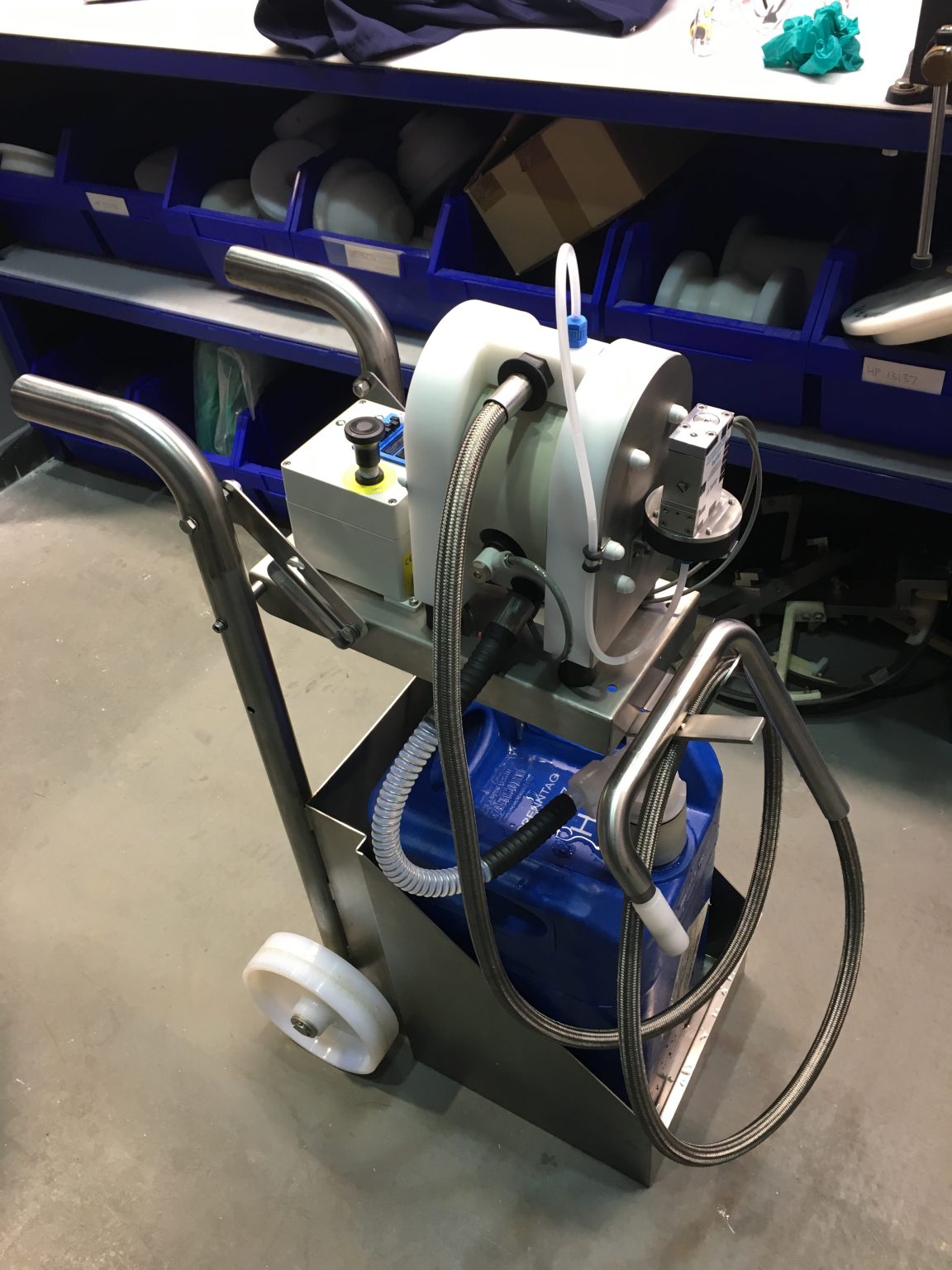 Mobile Decanting Unit For Wastewater - Tapflo Pumps UK