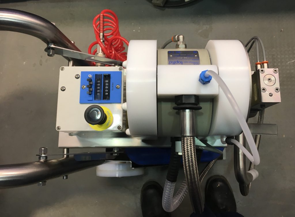 Mobile Decanting Unit Trolley Solution | Tapflo Pumps UK