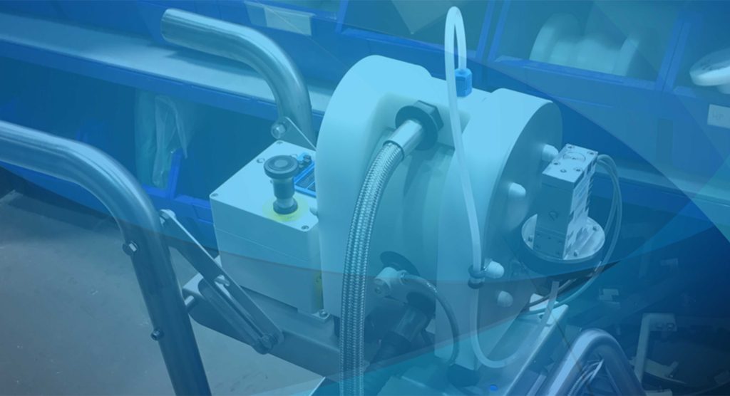 Mobile Decanting Unit Trolley Solution - Tapflo Pumps UK