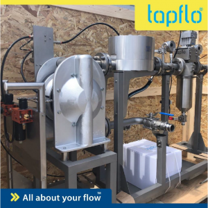 Mobile Paint Filtration System - Tapflo UK Pump Manufacturer