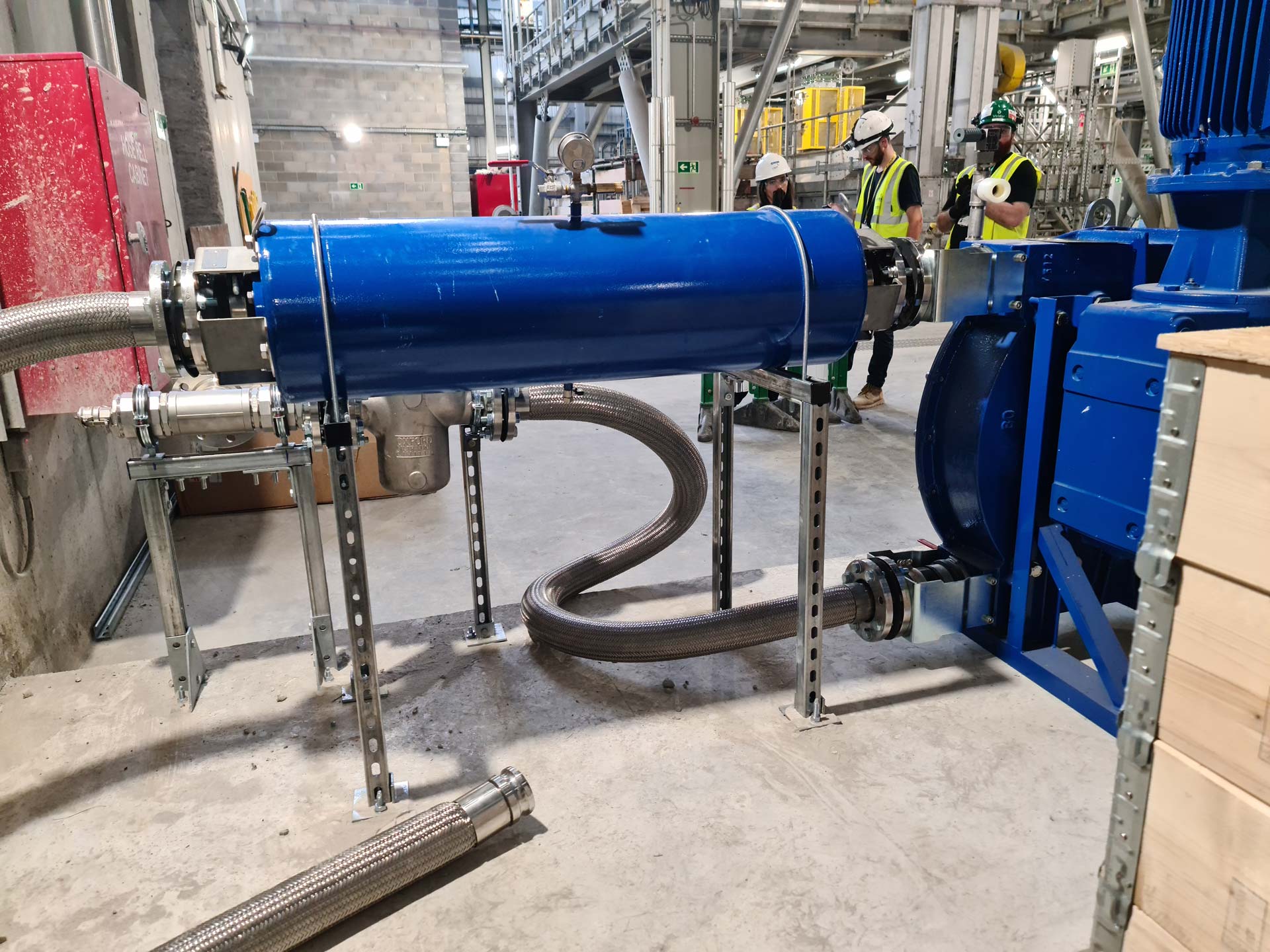 Custom Pump Solution For EfW Site - Tapflo Pumps UK