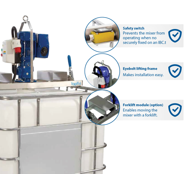 IBC Mixers - Tapflo Pumps UK