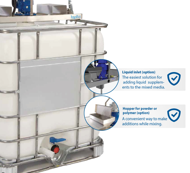 IBC Mixers - Tapflo Pumps UK