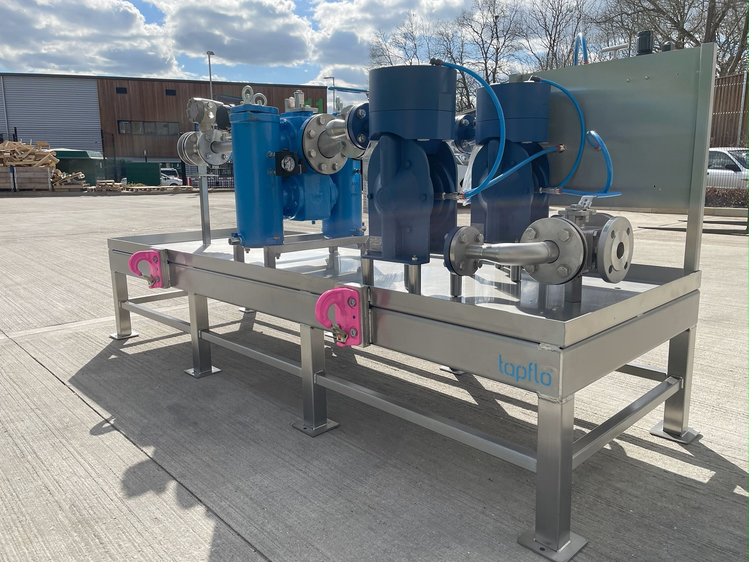 Custom Duty Standby Diesel Pumping & Filtering System - Tapflo UK