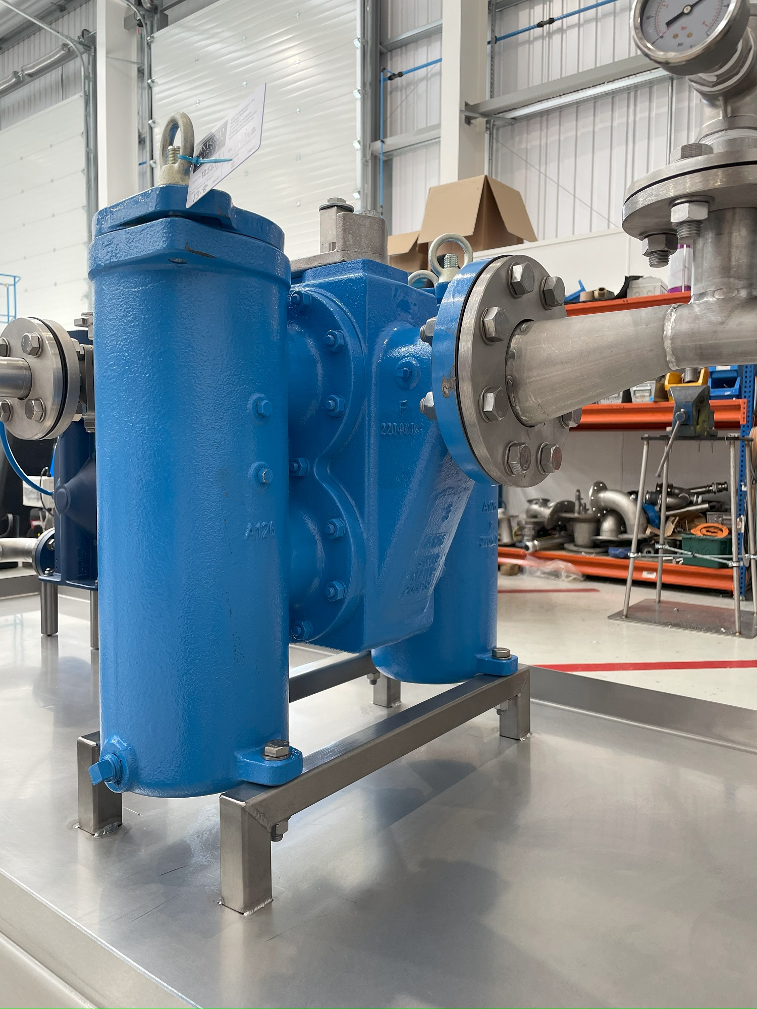 Custom Duty Standby Diesel Pumping & Filtering System - Tapflo UK