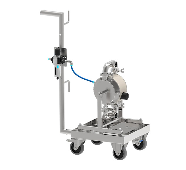 Hygienic & Industrial Trolleys - Tapflo Pumps UK