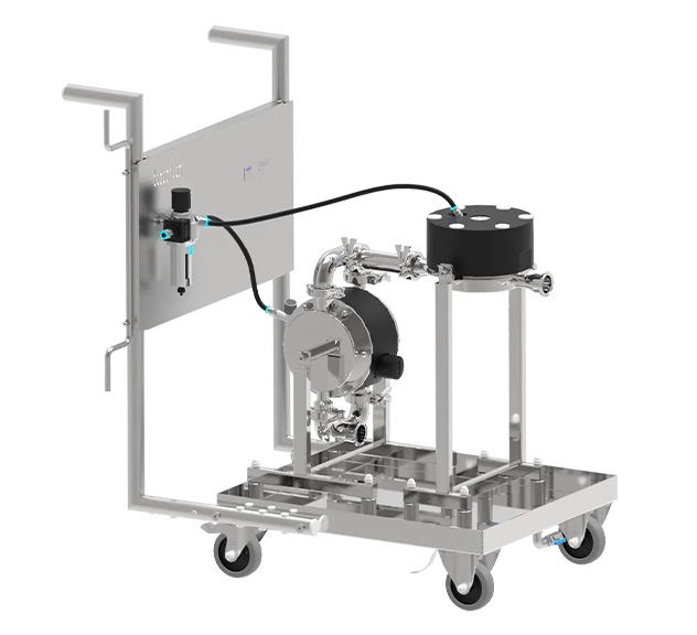 Hygienic & Industrial Trolleys - Tapflo Pumps UK