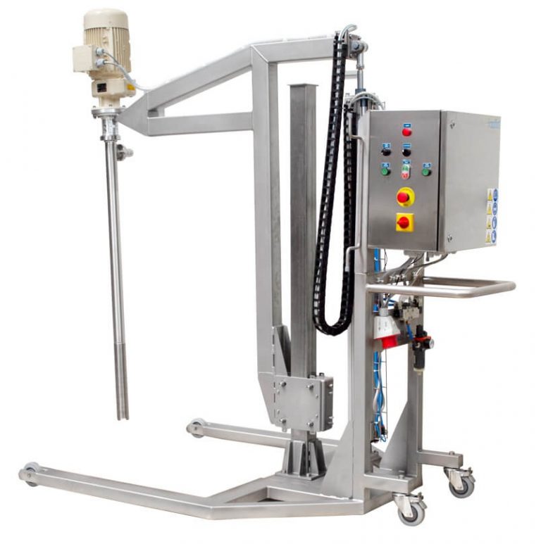 Drum Unloading Machine - Tapflo Pumps UK